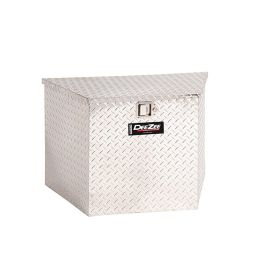 34" x 19" x 22 3/4" aluminum triangular box DEEZEE | Frameco