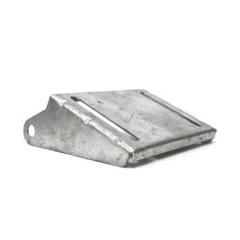 8" galvanized roll bracket | Frameco