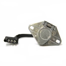 4-way flat (car) to 6-way round (trailer) RV blade adapter SMARTOW ...