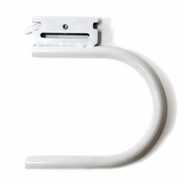 Support en U blanc pour rail série E-A | Frameco