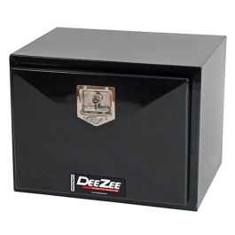 24" x 18" x 18" 12 GA black steel underbed box DEEZEE | Frameco