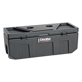 35" x 14" x 13" black plastic utility chest box DEEZEE | Frameco