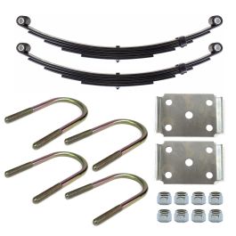 23 1/2" x 1 3/4" 3K 4L double eye spring kit for 3" tube with hardware ...