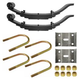 30,5" x 3" 16K HD 6L slipper spring kit for 5" tube with hardware | Frameco