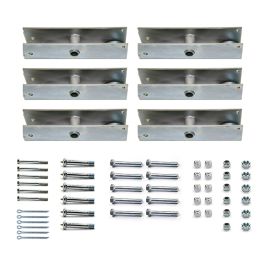 6K quadruple industrial hardware 13" zinc equalizer without hanger ...