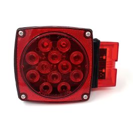 4 1/2" x 4 1/2" x 2 1/2" 14 red diodes right LED tail lights (for ...
