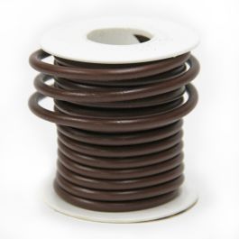 15' 12GA 1-way primary brown wire TECHSPAN | Frameco