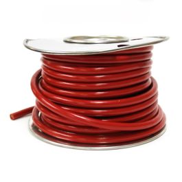 25' 4GA red PVC jacketed battery cable TECHSPAN | Frameco