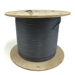 2-way black/white 12GA 1000' flat grey jacketed wire TECHSPAN | Frameco