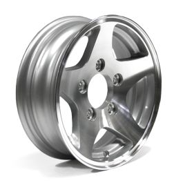 12" x 4" 5 holes 1520 lbs aluminum Five Star rim | Frameco