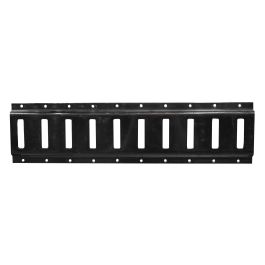 2.5mm x 118" black horizontal track A-serie | Frameco