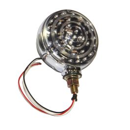 2" 40 amber diodes and 48 red diodes clear 2 sides LED tail light | Frameco