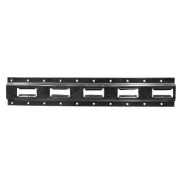 2.5mm x 10' black vertical E-track series | Frameco