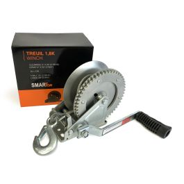 1.8K 2-way trailer winch with 20' cable SMARTOW | Frameco